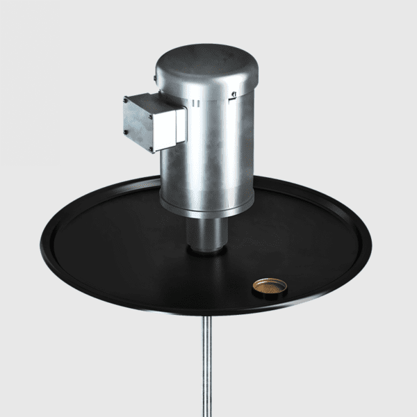 Drum Mixer Stirrer - 1 HP Electric Direct Drive Lid Mount Mixer at Dynamix